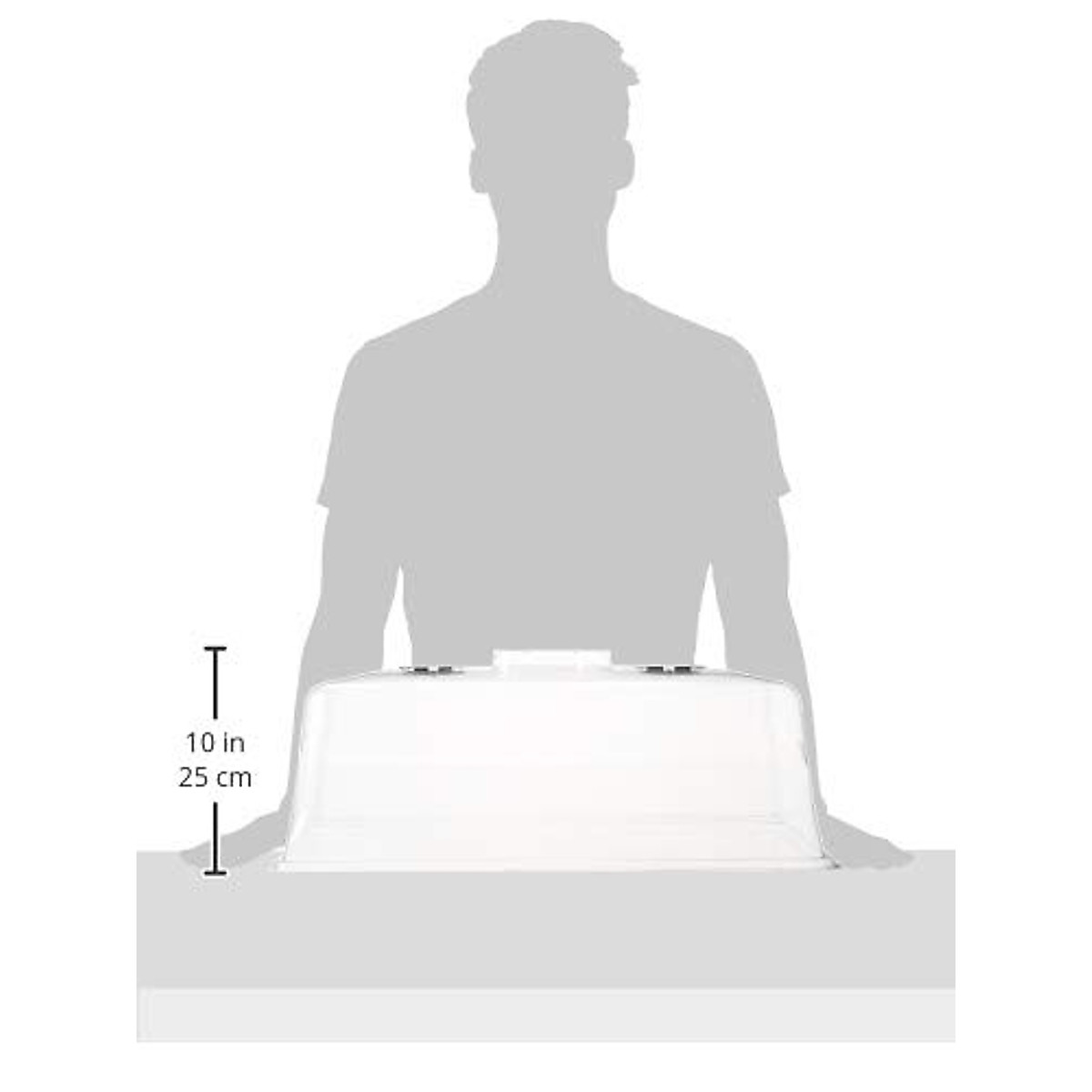 Hydro Crunch 7 inch Propagation Clear Plastic Tall Domes (10-Pack)