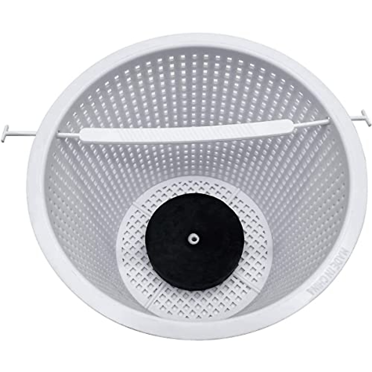 Poolzilla 6.85" Weighted Skimmer Basket for SP1082, Heavy Duty Skimmer Basket for Pool Maintenance, Included Weight and Handle for Ease of Use