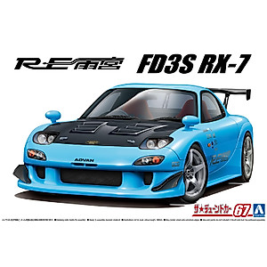 Mazda RE Amemiya FD3S RX-7 99 1:24 Scale Model Kit