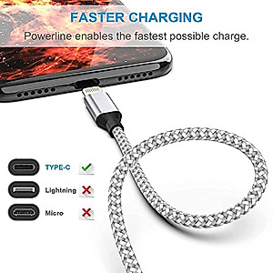 [Apple MFi Certified] 6Pack 3/3/6/6/6/10 FT iPhone Charger Nylon Braided Fast Charging Lightning Cable Compatible iPhone 14 Pro/13 mini/13/12/11 Pro MAX/XR/XS/8/7/Plus/6S/SE/iPad
