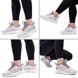 Lamincoa Womens Lightweight Walking Shoes Running Sneaker for Women Tennis Athelic Purple