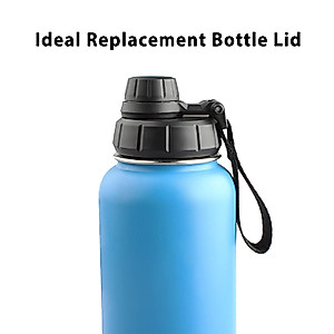 WishDirect Wide Mouth Lid for Hydro Flask, Simple Modern, Takeya, Iron Flask, BUZIO Wide Mouth Water Bottles - 2 Pack