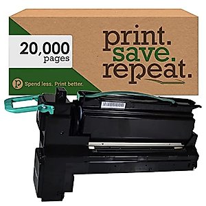 Print.Save.Repeat. Lexmark C792X1KG Black Extra High Yield Remanufactured Toner Cartridge for C792 Laser Printer [20,000 Pages]