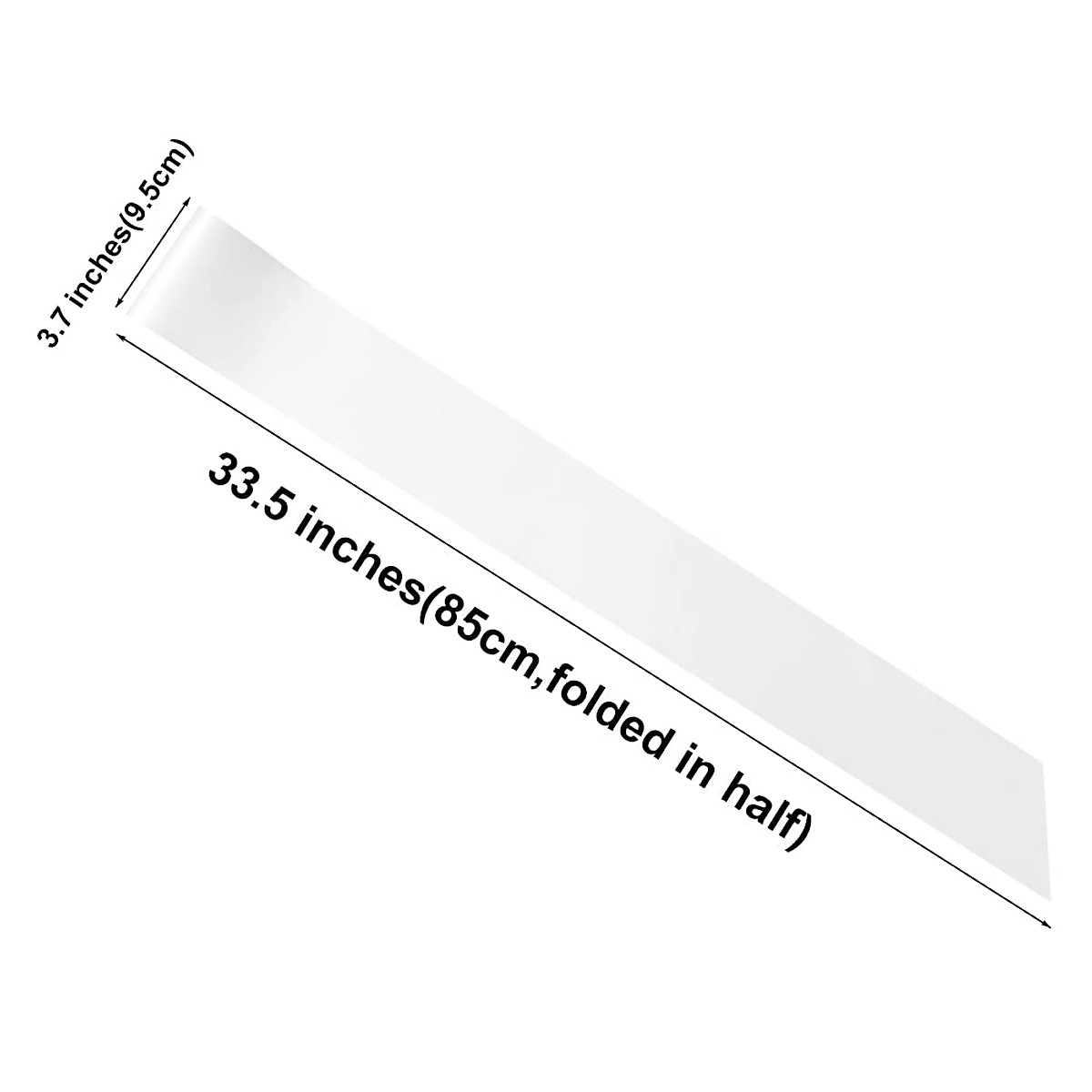 Docooniver 6pcs White Sashes Blank for Pageants,Senior Sashes 2024,Prom Queen Sashes Plain Satin Sashes Custom Personalized Sashes.