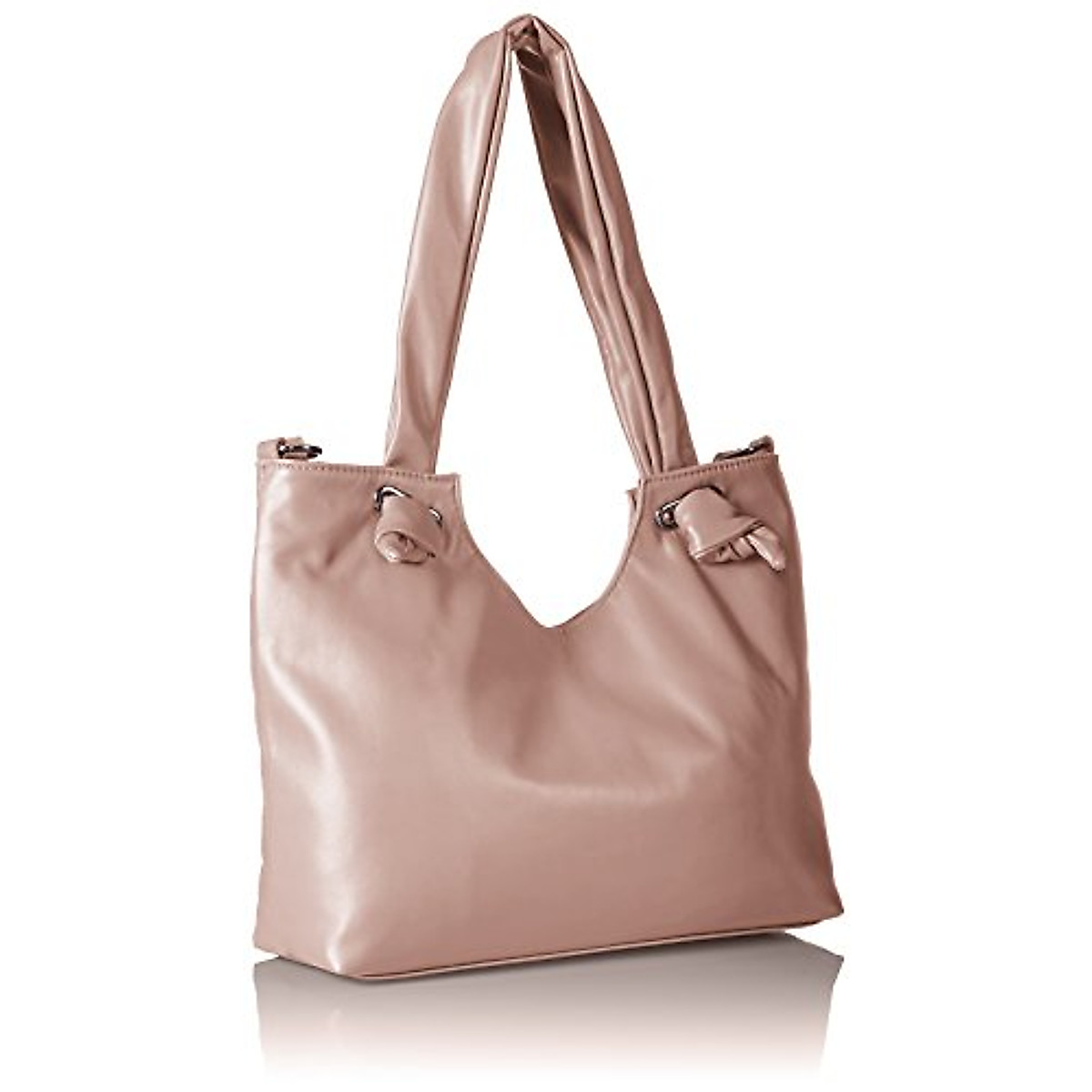 T-Shirt & Jeans Knot Handle Tote, bush