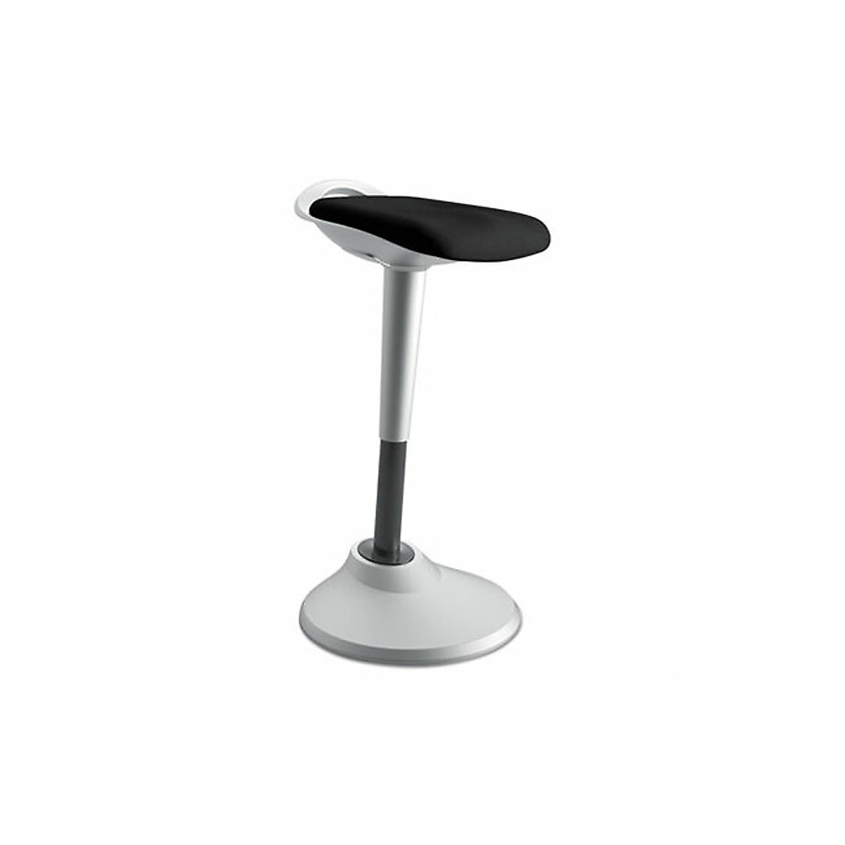 HON Perch Stool, Sit to Stand Backless Stool for Office Desk, Black (HVLPERCH)