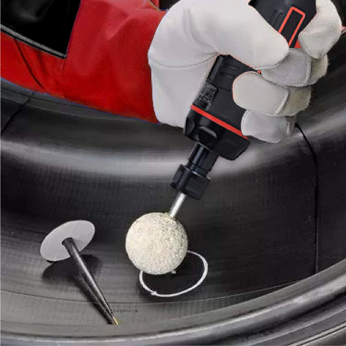 AEROPRO TOOLS 1/4-Inch Mini Air Straight Die Grinder AP17314 with 1/4 collect, 22000 RPM