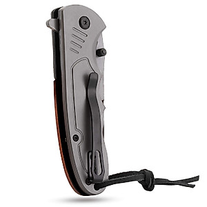 GIFTBYGIFTY Personalized Pocket Knives For Men FREE ENGRAVING! | 20 Elegant Font | Custom Pocket Knife - Engraved Knife for Husband, Dad from Son, Daughter and Wife