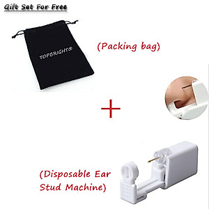 TOPBRIGHT 6 Pcs a Set Seamless Septum Rings Clicker 16G Stainless Steel Hinged Segment Rings for Daith and Lip Piercing (8mm)…