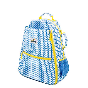 Tennis Backpack for Women – Lightweight Tennis Racket Bag Includes Hook and Stores 2 Rackets, Balls, and Sports Gear – Backpack Only