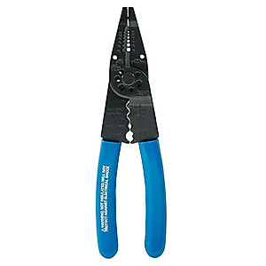 Klein Tools 1010 Multi Tool Long Nose Wire Cutter, Made in USA, Wire Crimper, Stripper and Bolt Cutter Multi-Purpose Electrician Tool, 8-Inch Long
