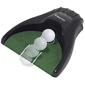 JEF World Of Golf Automatic Putting Cup , Black