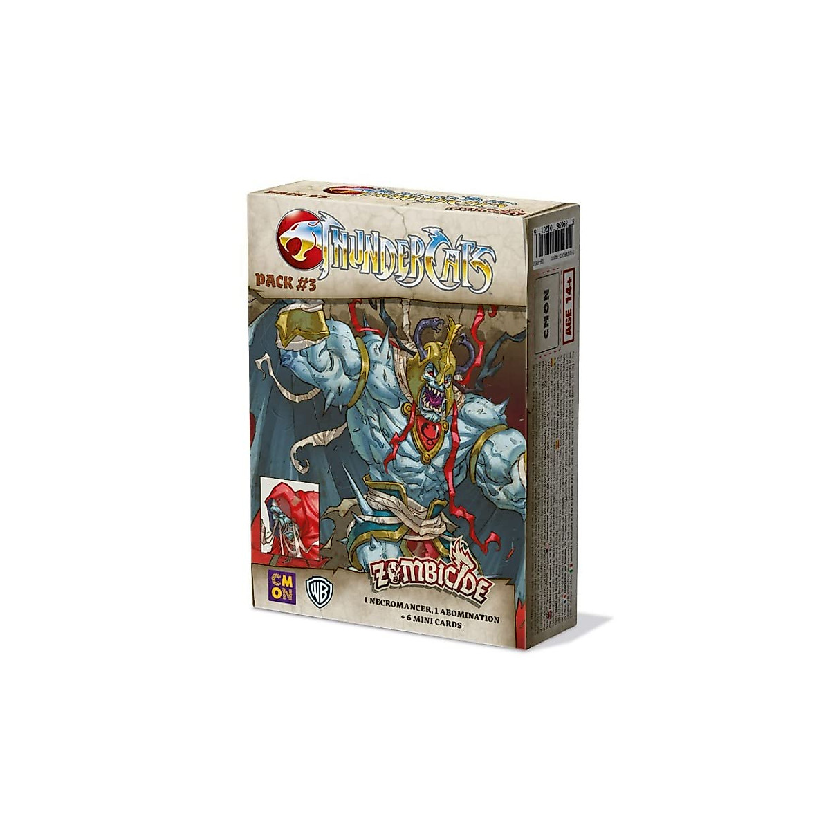 Zombicide Thundercats Character Pack #3 - Face The Ultimate Evil with Mumm-Ra! Cooperative Strategy Board Game, Ages 14+, 1-6 Players, 60 Minute Playtime, Made by CMON