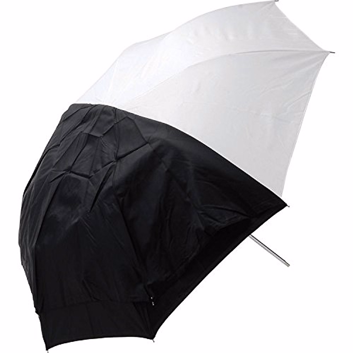 Westcott 2021 60in. Optical White Satin Umbrella with Removable Black Cover