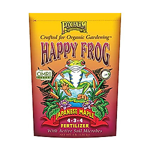Fox Farm Happy Frog® Japanese Maple Fertilizer, 4 lb Bag