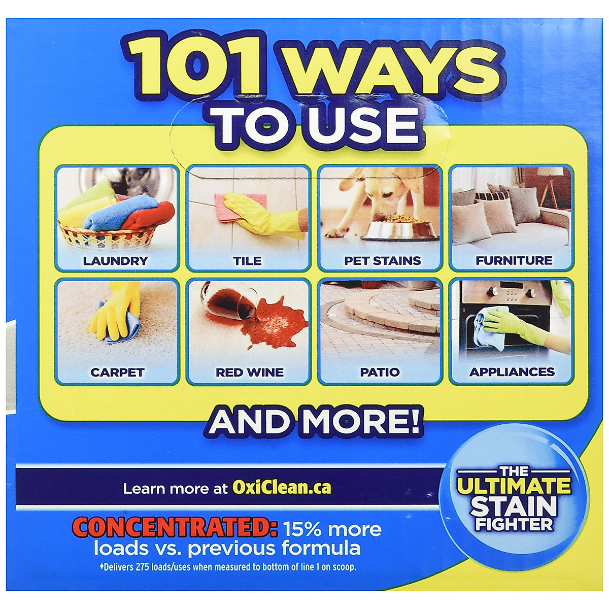 OxiClean Versatile Stain Remover with Max Efficiency (275 Loads)