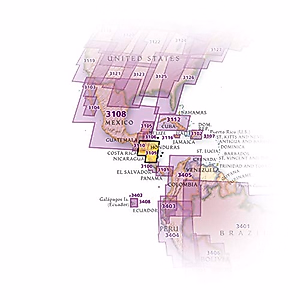 Nicaragua, Honduras, and El Salvador Map (National Geographic Adventure Map, 3109)