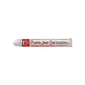 La-Co-11775 LA-CO Plasto-Joint Stik Plastic Thread Sealant Stick, 250 Degree F Temperature, 1-1/4 oz