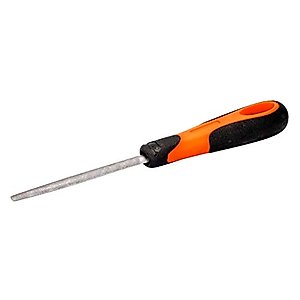 Bahco 1-210-06-1-2 Half Round Cut 1-File with Handle, 6-Inch