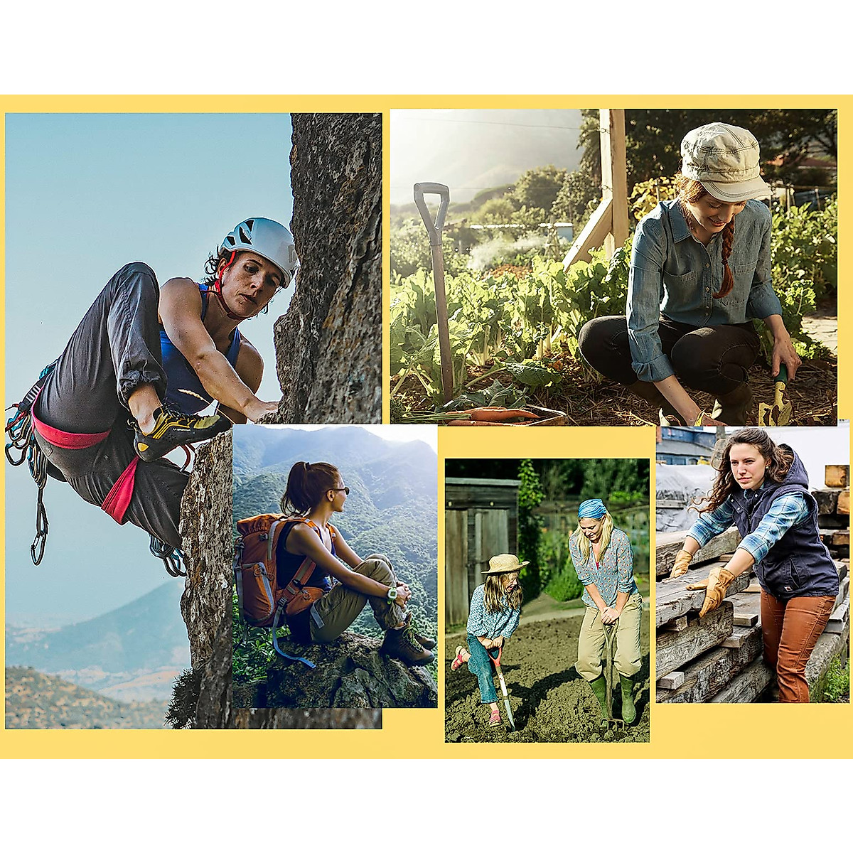 AKARMY Womens Cargo Pants with Pockets Outdoor Casual Ripstop Camo Military Combat Construction Work Pants Gray