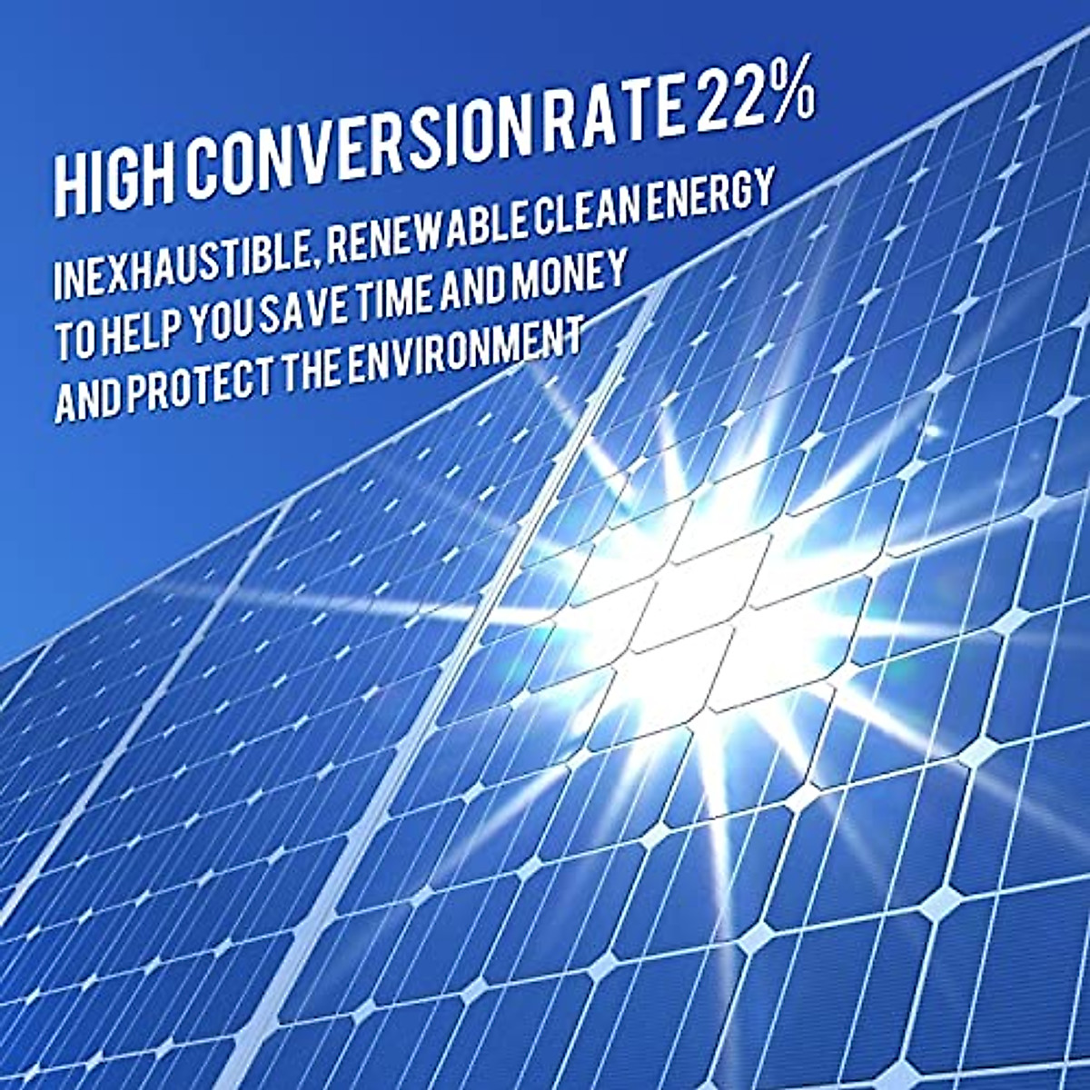 Winghome Solar Panel for Trail Camera, Solar Charger Kit for Game Camera Trail Cam Deer Feeder with 16 Fts Extensive Cable DC 12/6V 2000 mAH Waterproof IP66 Compatible with Wildlife Camera (Black)