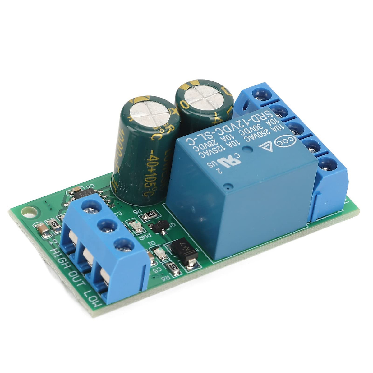 Water Level Controller Module, 12V Relay Panel Liquid Level Control Module 30VDC Maximum Load for Fish