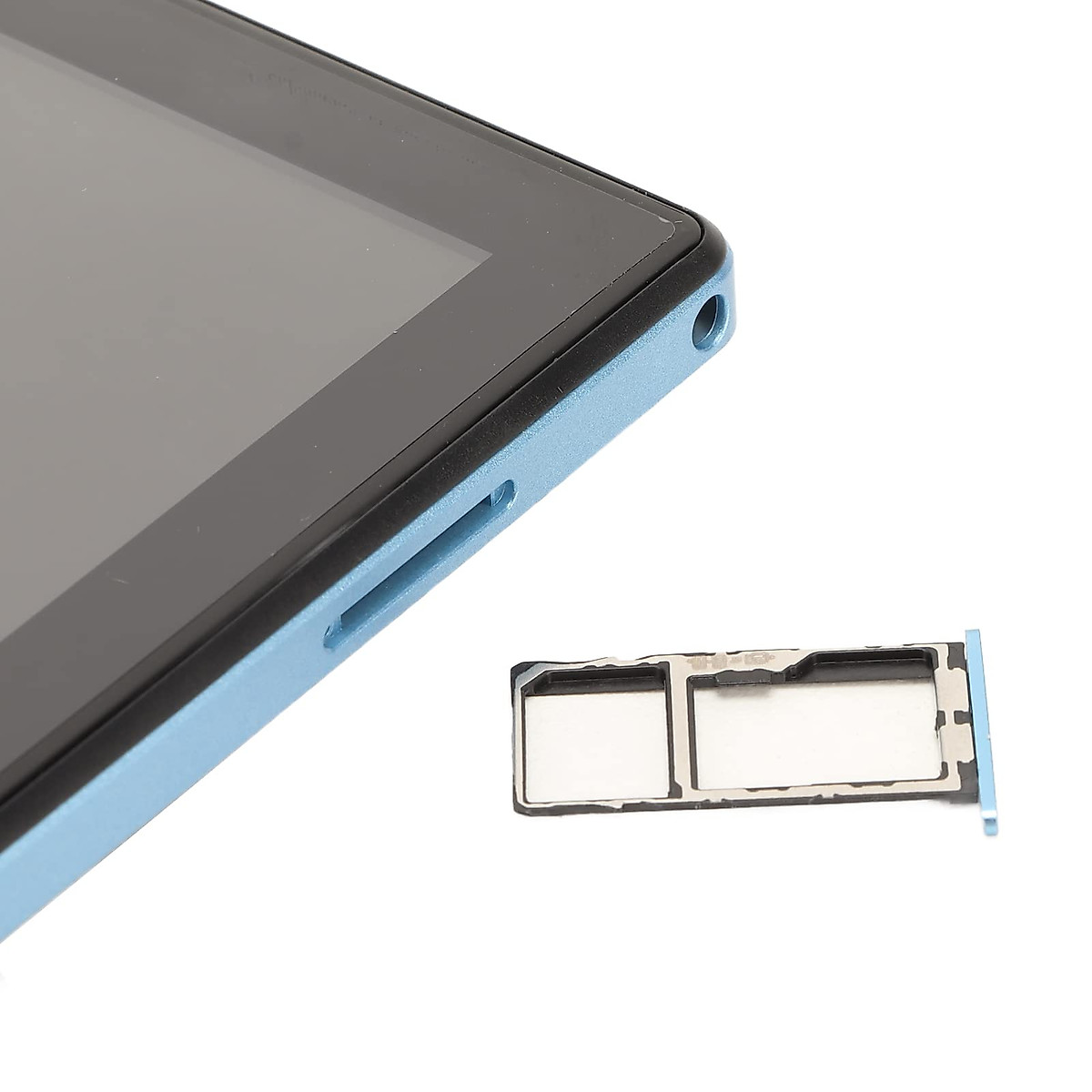 10 Inch Tablet, HD 1920x1200 IPS 2.4G 5G Dual Band WiFi Blue for Android 12 Kids Tablet 100-240V for Work (US Plug)