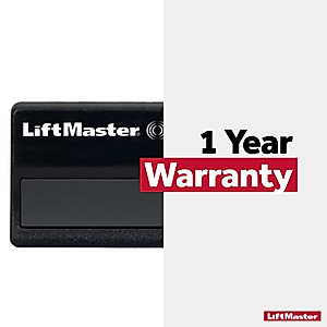 LiftMaster 371LM Security+ 1-Button Garage Door Opener & Gate Operator Remote Control - Universal Garage Door Opener Remote - Single Button Door Opener - Connects to App - Sends a New Code - Pack of 1