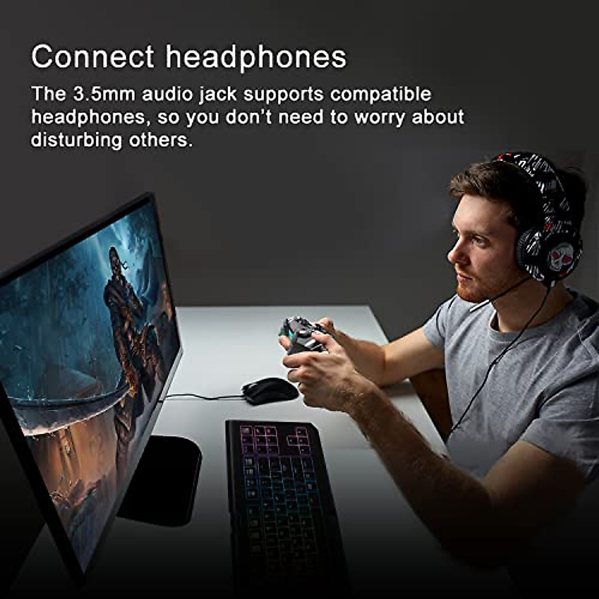 SZDILONG Wireless Controller for PS4 Gamepad Compatible with Playstation 4/Pro/Slim/PC,Double Shock/Bluetooth/Touchpad/Stereo Headphone Jack/Six-axis Motion Control/Charging Cable