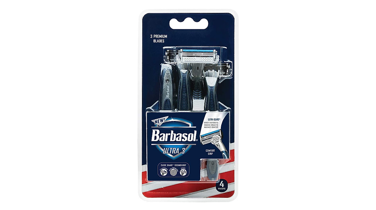 Barbasol Ultra 3 Premium Disposable Razor, 4 Count — 🛍️ The Retail Market