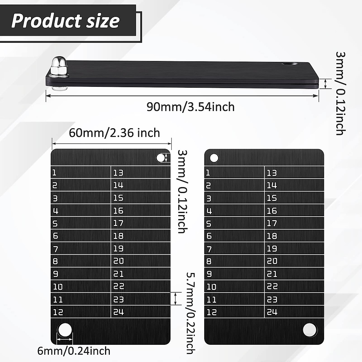 Crypto Steel Storage 2 Pieces Metal Seed Phrase Storage Stainless Steel Cryptocurrency Wallet Private Cold Storage Crypto Wallet Crypto Steel Hardware Wallet with Screws