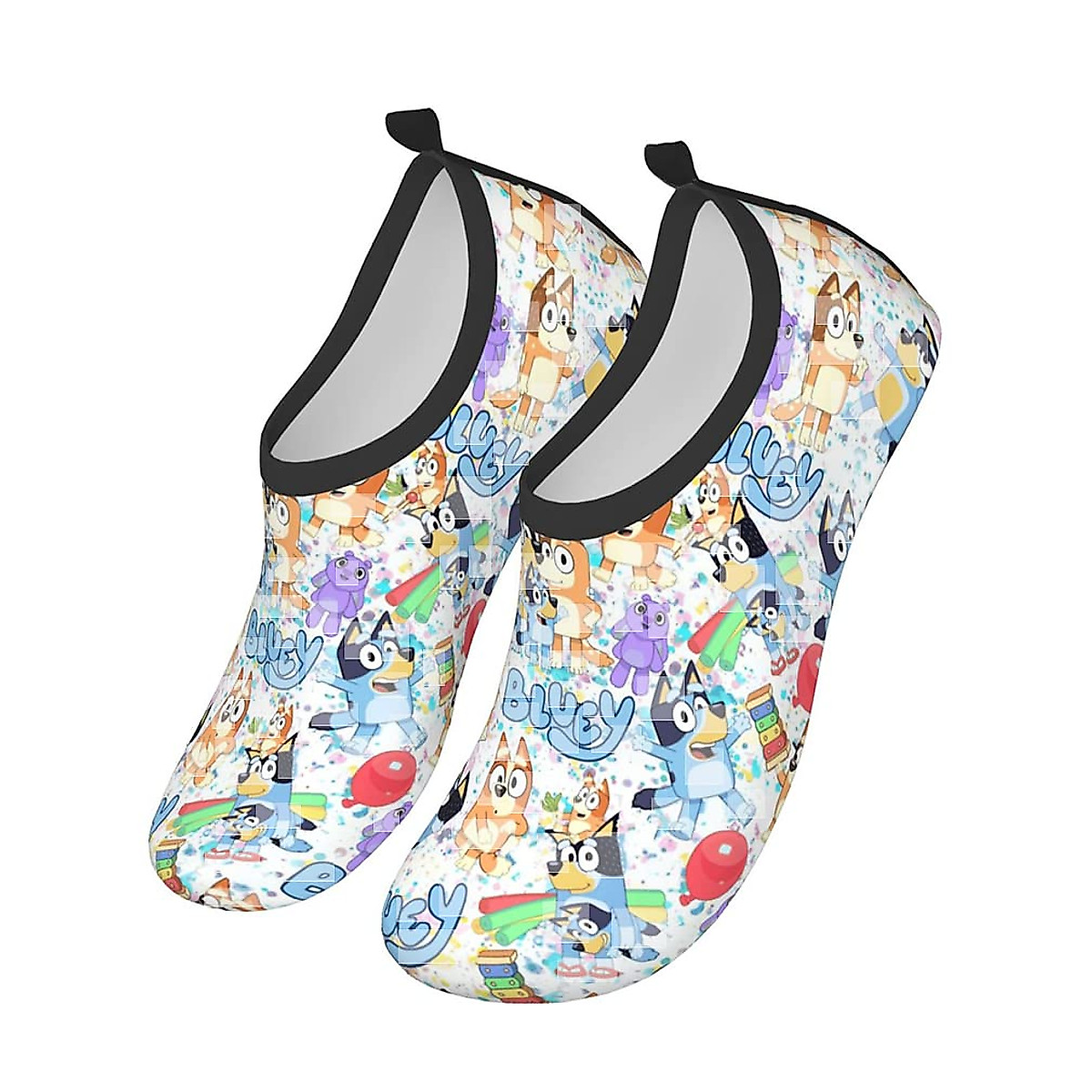 NZHMZJK Water Shoes for Boy Girl Quick-Dry Aqua Socks Swim Beach Yuga Exercise Wear Sport Pool Camping Must Haves Youth Size Style-04-2.5-3 Little Kid