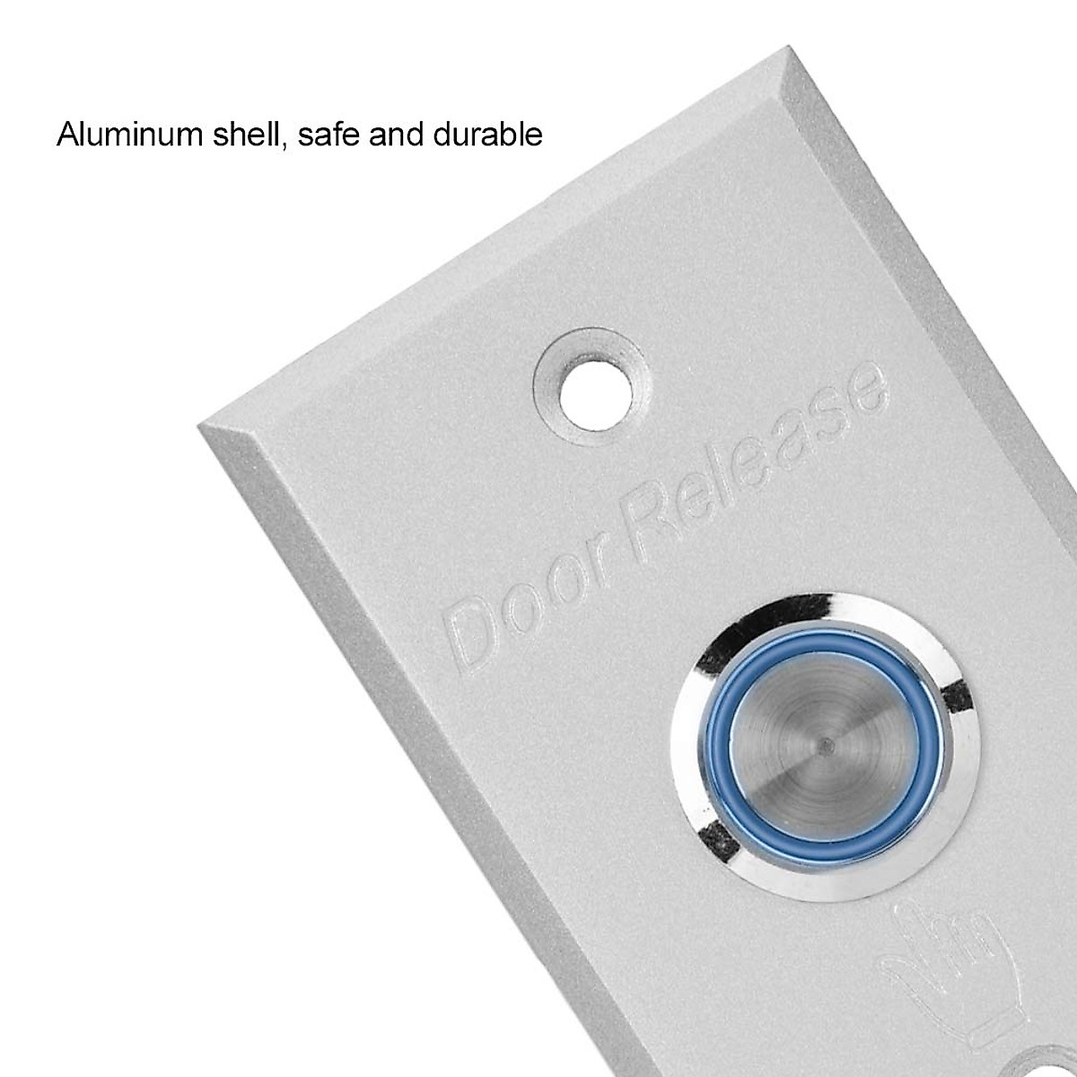 Door Access Control System Stainless Electric Steel Door Exit Button Door Push Release Button Push Button Switch with Indicator Light