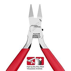 P.I.T. 4.5 Inch Model Nipper, Single Blade Gundam Nipper with Non-Slip Grip, Sprue Cutter Hobby Nippers,Model Kit Nippers for Plastic Gunpla Model Building