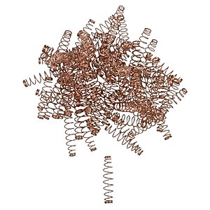 BQLZR Piano Keys Spring Golden Copper Jack Wire Spring For Upright Piano Repair Part Replacement Pack of 90