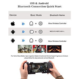 Joso Mobile Gaming Controller + Portable Controller