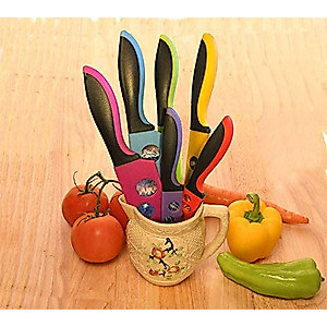 Chef’s Vision Blade Keepers Protective Knife Covers for the Cosmos Series Knives - Knives Not Included - Color Blade Cover Sheaths for Kitchen Knives - Blade Guards to Protect your Cosmos Knives