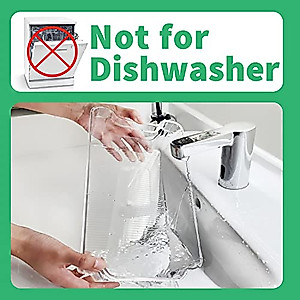 Refrigerator Organizer Bins, CaptainFive 4 Packs (2 Large/2 Middle) Fridge Organizer Bins, Stackable BPA-Free Pantry Organizer Storage for Freezer Kitchen Cabinet