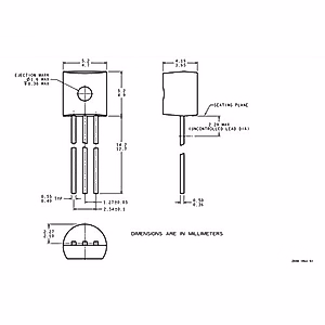 Bridgold 5pcs LM35DZ LM35 Analogue Precision Centigrade Temperature Sensor IC,To-92