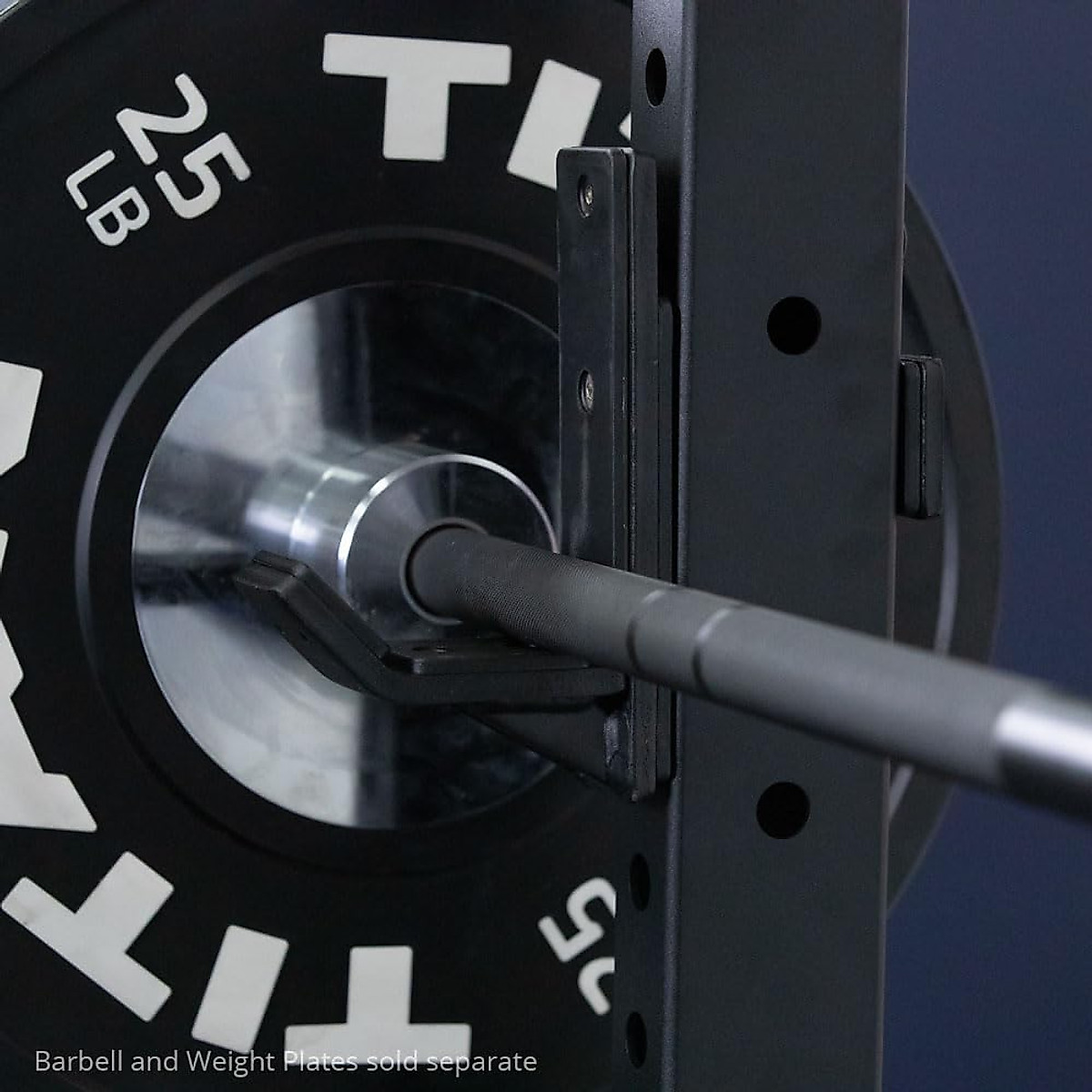 Titan Fitness T-3 Series Black Tall Power Rack, 36in Depth, 1,100 LB Capacity Cage for Weightlifting and Strength Training