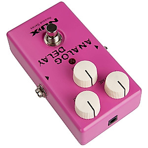 NUX Analog Delay Guitar Effect Pedal 100% analogue circuit,warm sounding analog delay effect from the 80's