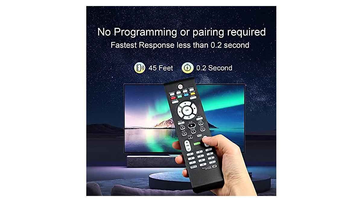 Universal Remote for Magnavox Smart TV - Fast Response & Reliable