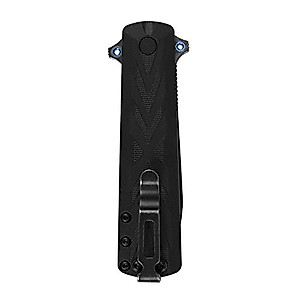 Kershaw Barstow Pocketknife, 3" 8Cr13MoV Steel Spear Point Plain Edge Blade, Assisted Opening Folding EDC, Tactical Knife,Black