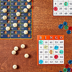 Juvale Mini Bingo Balls for Rotary Cage (0.6 in, 75 Pieces)