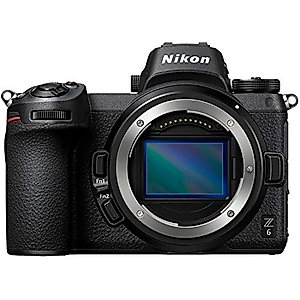 Nikon 1595 Z6 24.5MP FX-Format 4K Mirrorless Full Frame Camera (Body Only) - (Renewed)