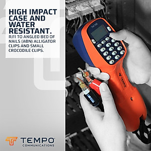 Tempo Communications TM-500 Butt Set/Lineman Telephone Test Set - Professional Grade (Latest Model)