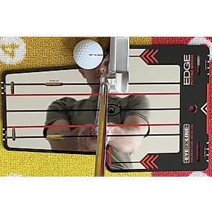 EyeLine Golf Edge Putting Mirror - Portable Putting Training Aids, Practice Putting Indoor/Outdoor and Accurately Improve Your Stroke