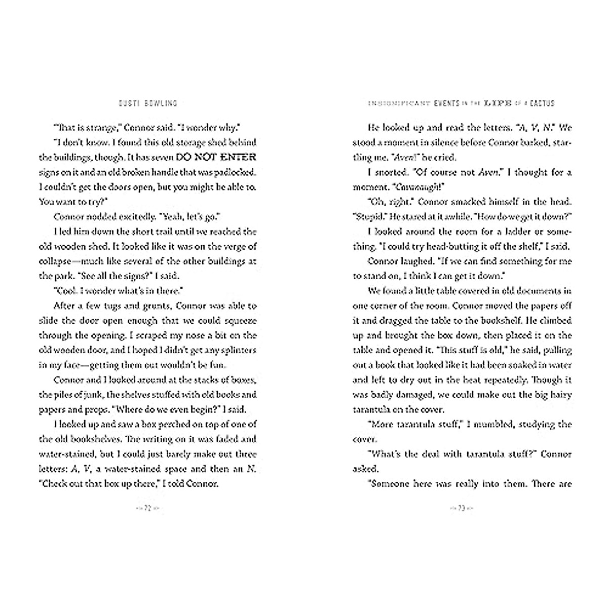 Insignificant Events in the Life of a Cactus (Volume 1)