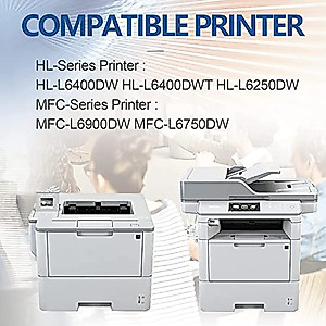 2 Pack DR890 DR-890 Drum Unit Compatible Replacement for Brother HL-L6400DW HL-L6400DWT HL-L6250DW MFC-L6900DW MFC-L6750DW