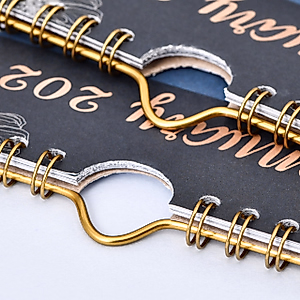 2025-2026 Calendar - Wall Calendar 2025-2026, Jul.2025 - Dec.2026, 8.5" x 11", 2025-2026 Wall Calendar with Twin-Wire Binding, Hanging Hook, Unruled Block - Engraved Art Floral